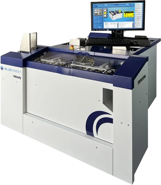 Velocity flexible mail inserter