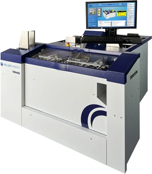 Velocity flexible mail inserter