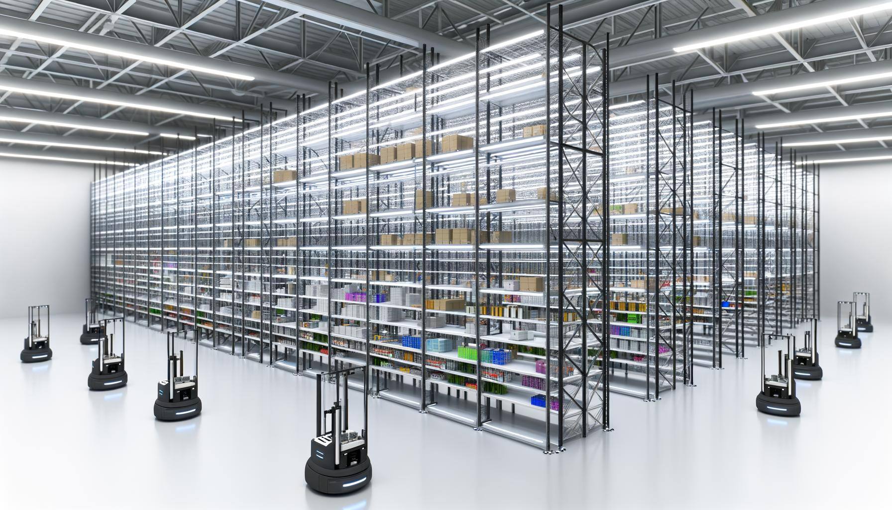 Warehouse Automation: Impact of Vertical Storage and Autonomous Robots