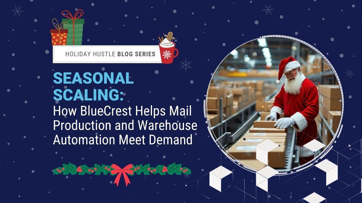 Seasonal Scaling of Mail Production and Warehouse Automation